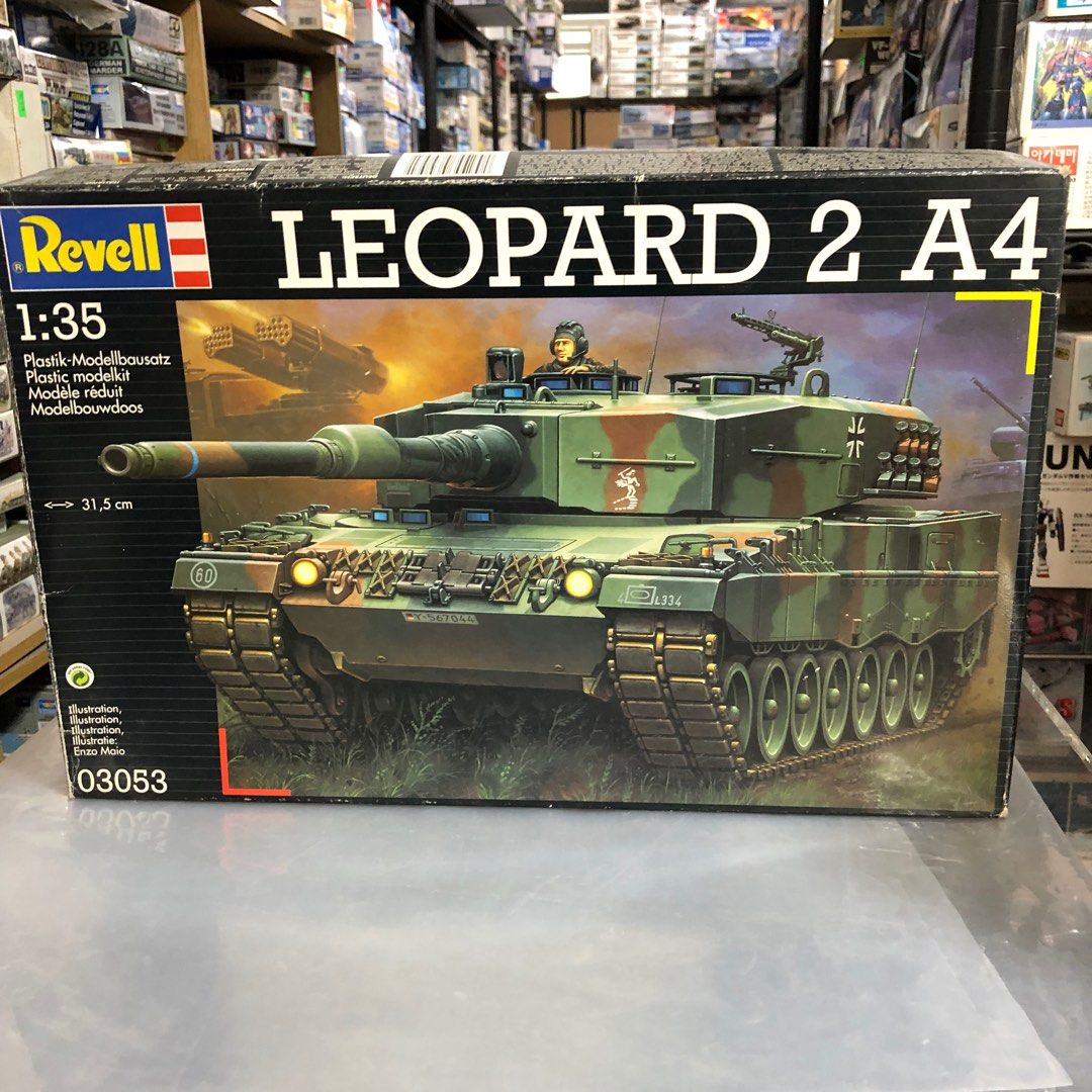 1/35 Revell Leopard 2A4 Model Kit, Hobbies & Toys, Toys & Games on ...