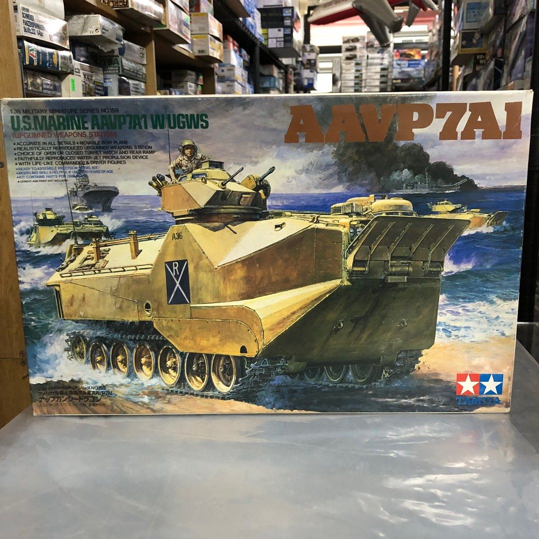 1/35 Tamiya USMC AAVP7A1 w/UGWS Model Kit, Hobbies & Toys, Toys & Games ...