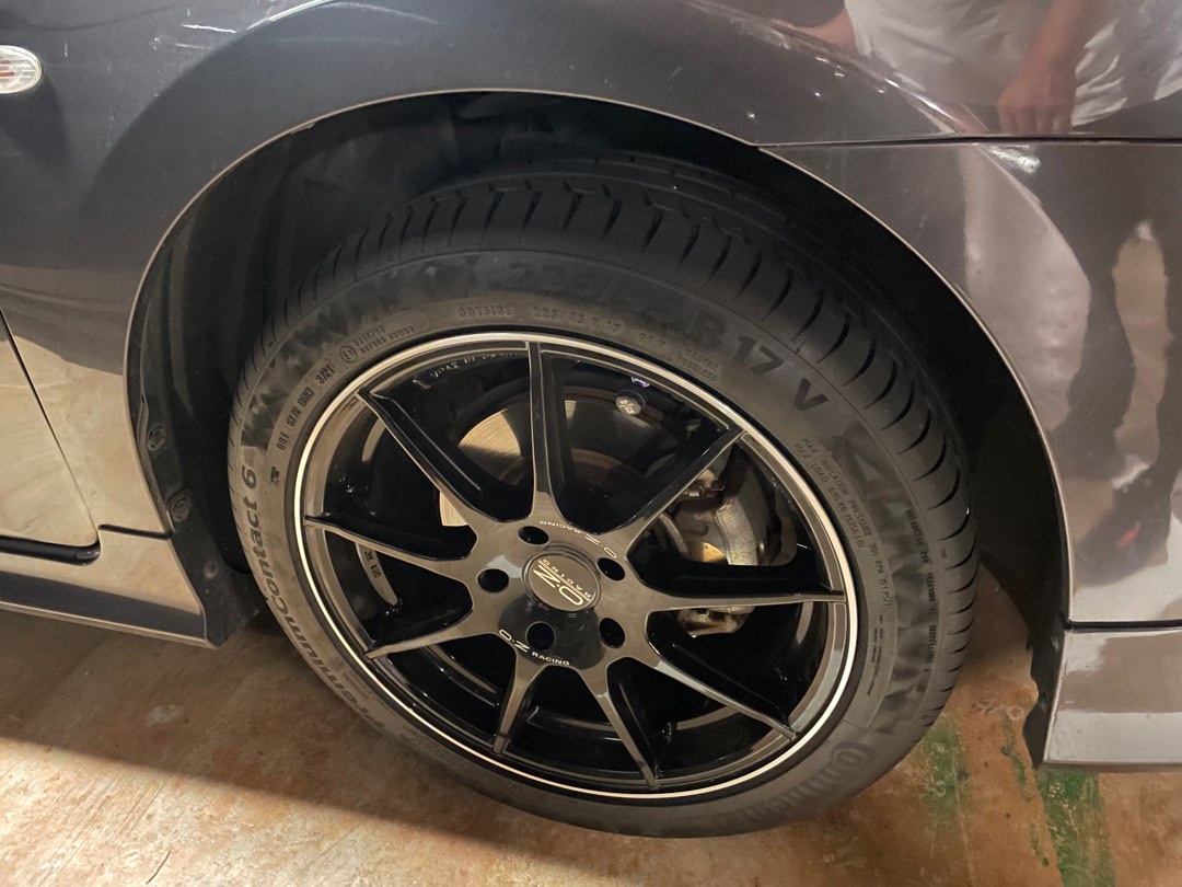 17” Original OZ Veloce GT with Continental Tires , Car Accessories ...