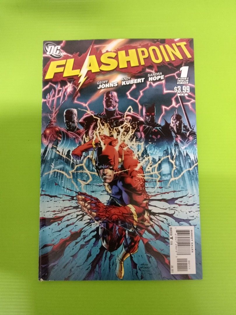 1st full Thomas Wayne as Batman ( Flashpoint ) Flashpoint #1 ( Andy Kubert - Cover Art ) DC ...