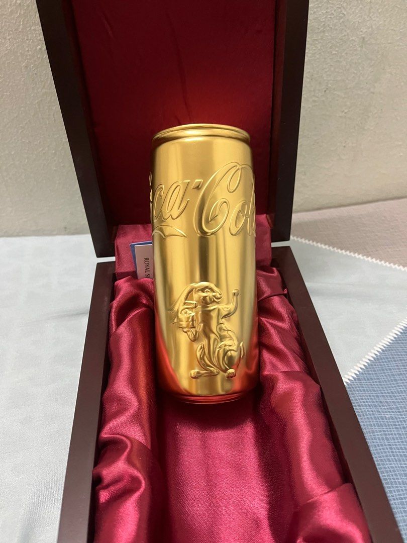 24K Royal Selangor Gold Coca-Cola Can Coke - Limited Edition, Hobbies ...