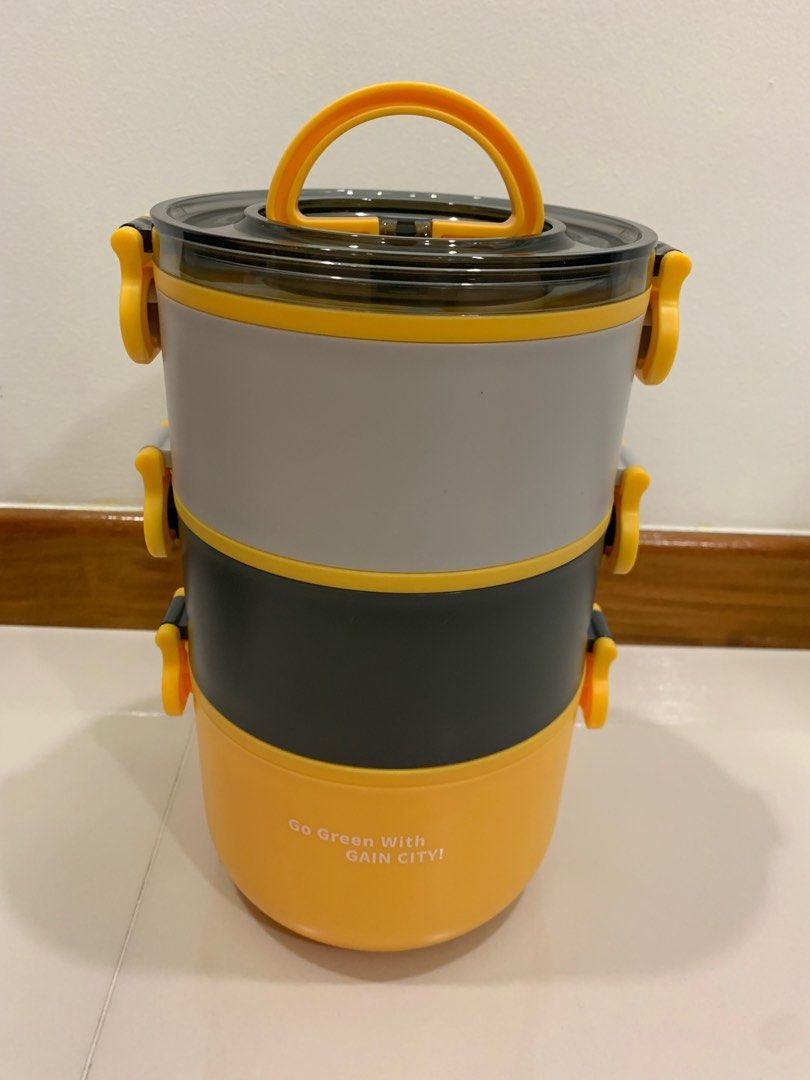 3 tiered container, Furniture & Home Living, Kitchenware & Tableware ...