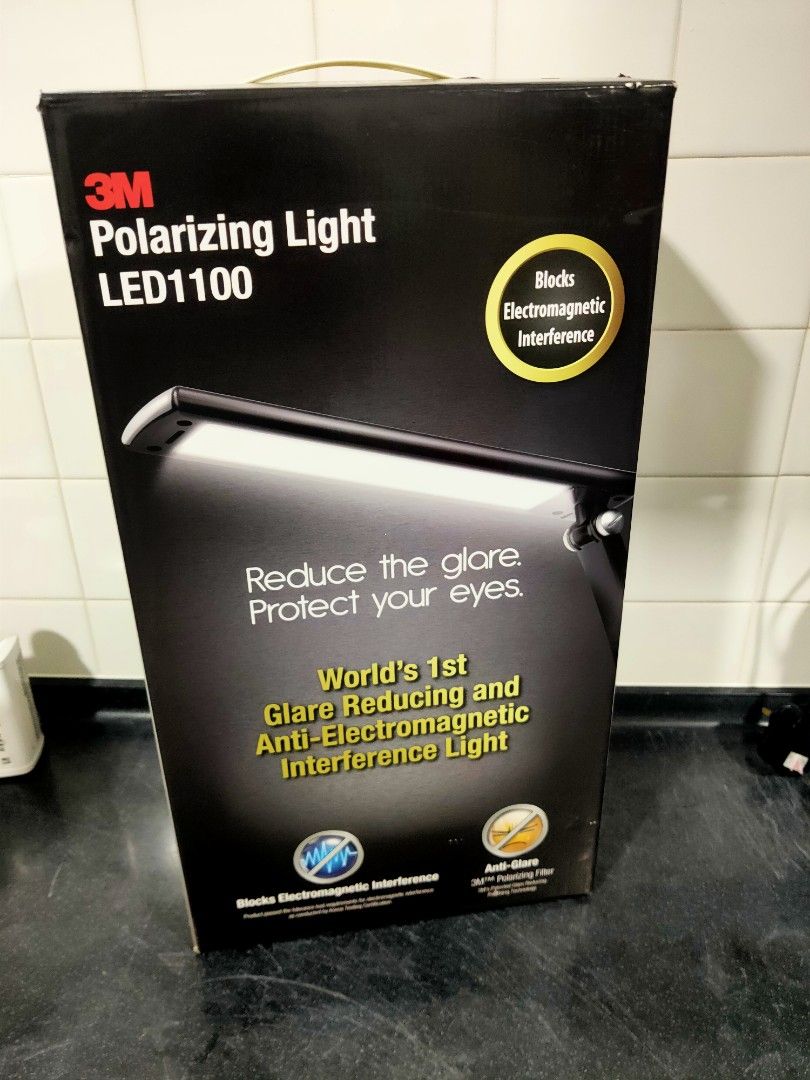 3M polarizing table light, Furniture & Home Living, Lighting & Fans ...