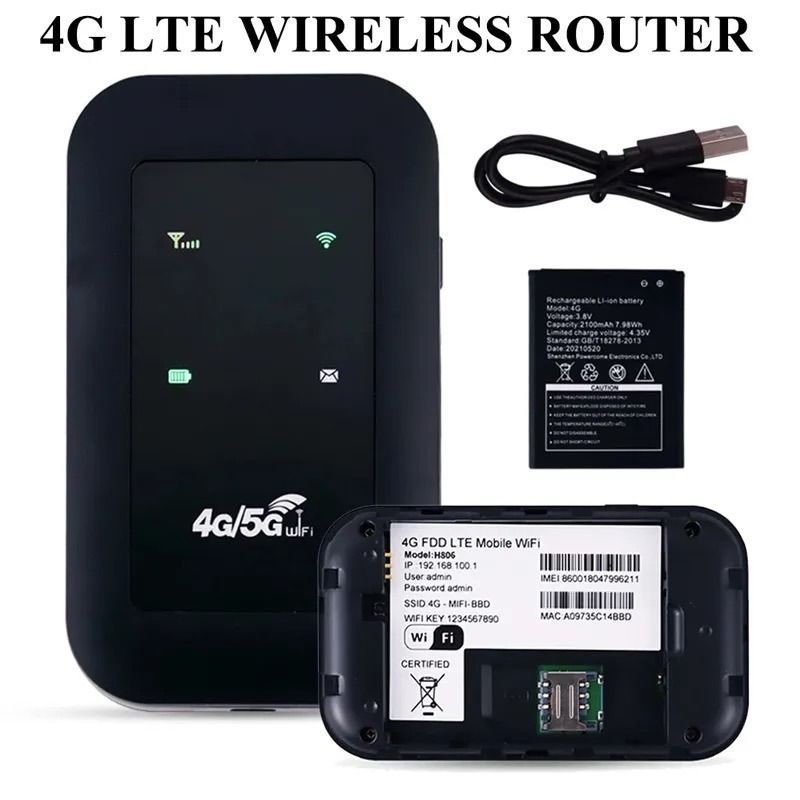 SIM Wifi Router Mini Router 3G 4G LTE Wireless Portable Pocket Wi Fi ...