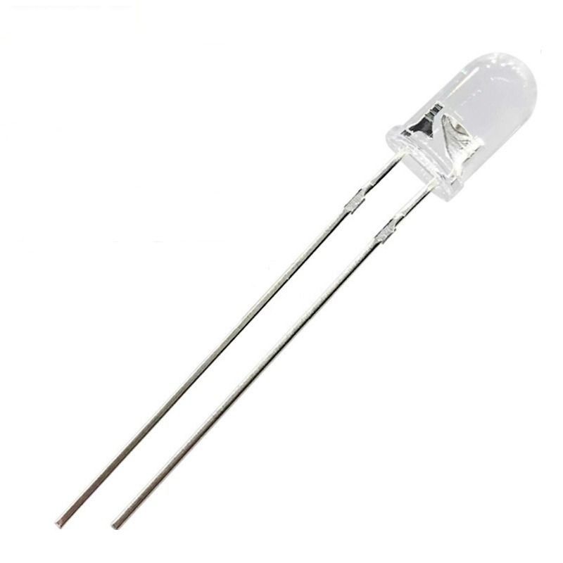 850nm / 940 nm F5 IR Infrared LED Light Emitting Diode 5mm Arduino ...