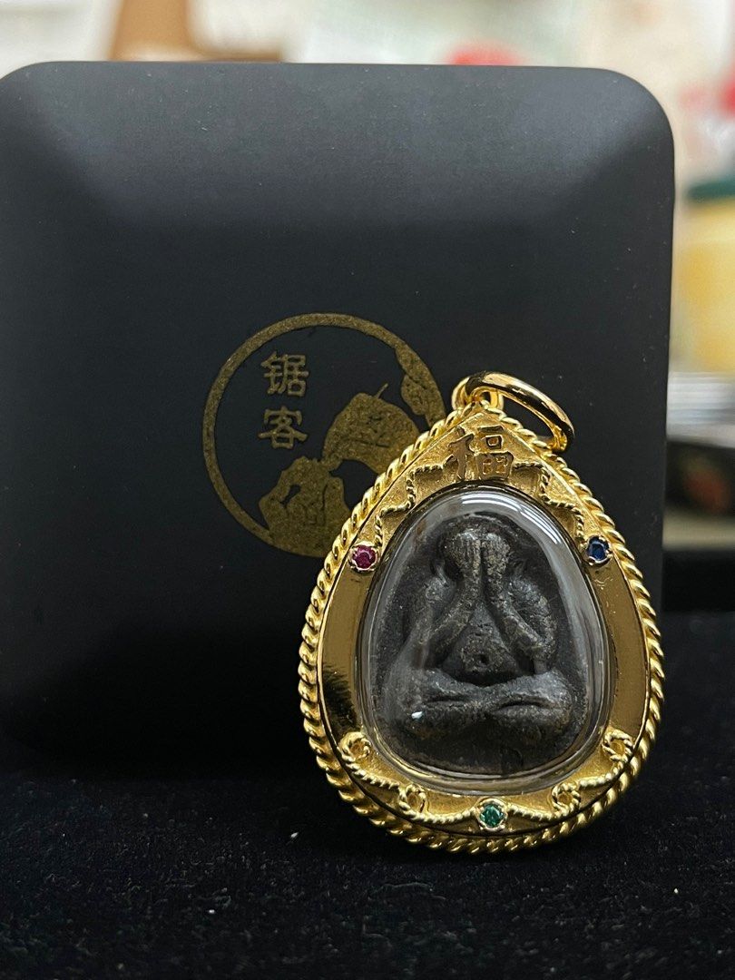 916 gold thai amulet casing, Hobbies & Toys, Memorabilia & Collectibles ...