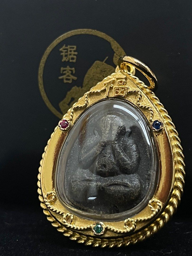 916 gold thai amulet casing, Hobbies & Toys, Memorabilia & Collectibles ...