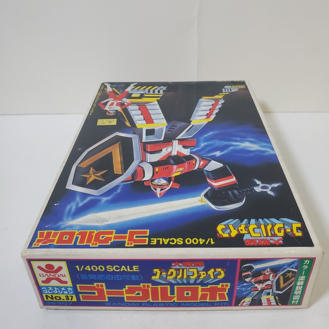 大戰隊 風鏡V GOGGLE V 1/400 初版 組合模型 Bandai 舊logo 公仔嘜 80年代日本製 超級戰隊系列 特攝 經典名作 ...