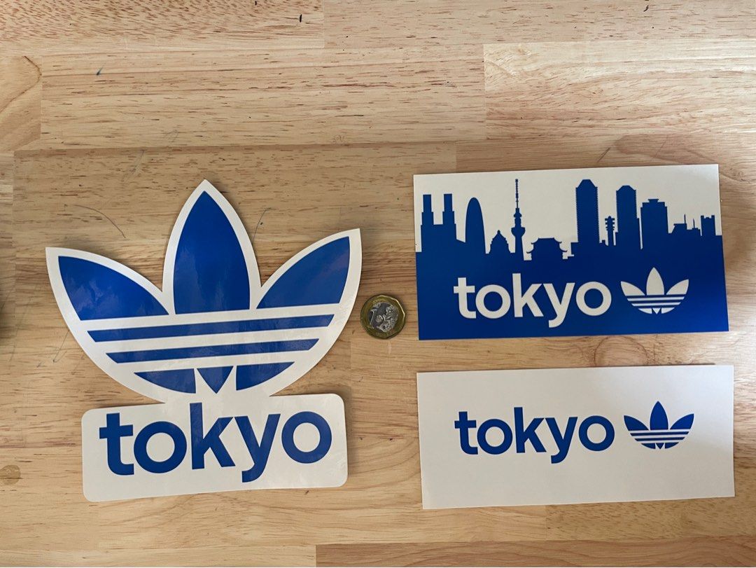 Adidas Tokyo Glossy Stickers, Hobbies & Toys, Stationery & Craft, Other ...