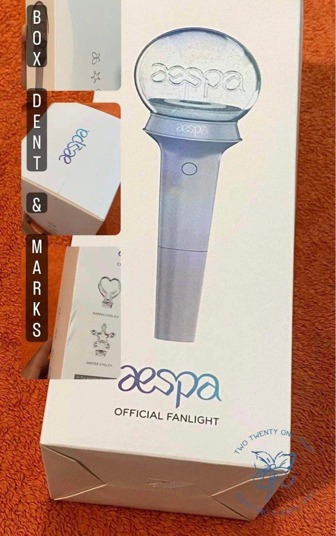 Aespa official lightstick, Mobile Phones & Gadgets, Mobile & Gadget ...
