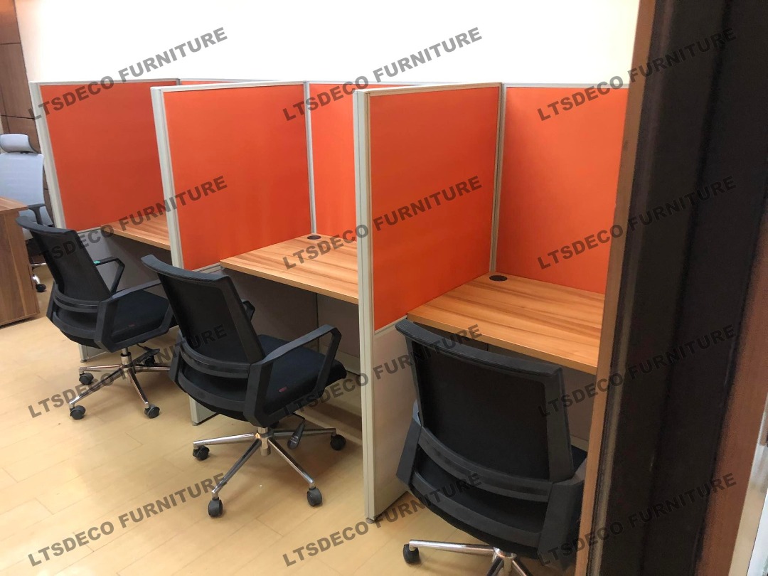 affordable modular table office partition furniture on Carousell