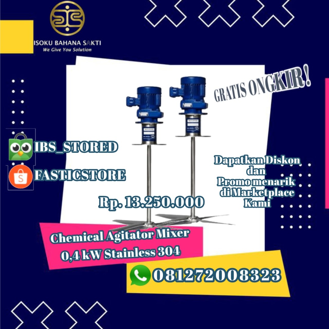 Agitator Mixer Design Software PT. Isoku Bahana Sakti on Carousell