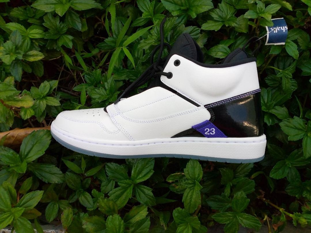 Air Jordan Fadeaway 100 White Concord on Carousell