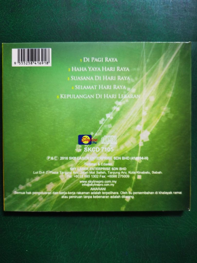 Album Gemilang Hari Raya CD, Hobbies & Toys, Music & Media, CDs & DVDs ...