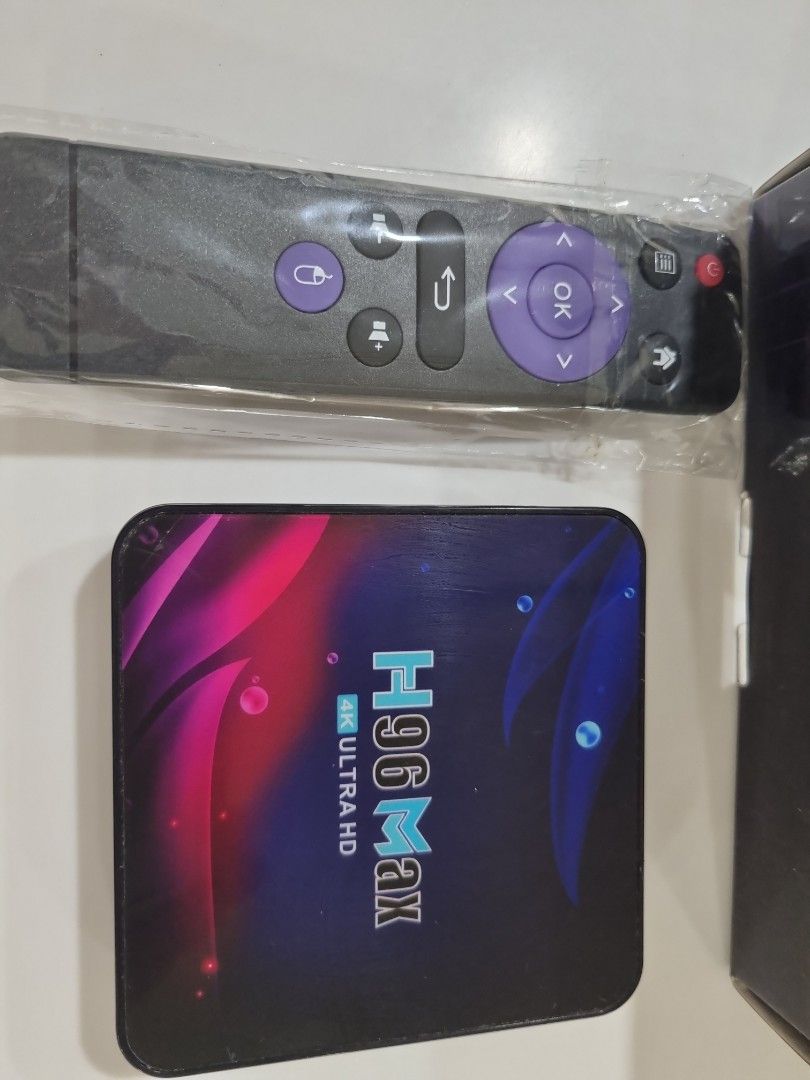 Android TV Box H96 Max 4K Ultra HD, TV & Home Appliances, TV ...