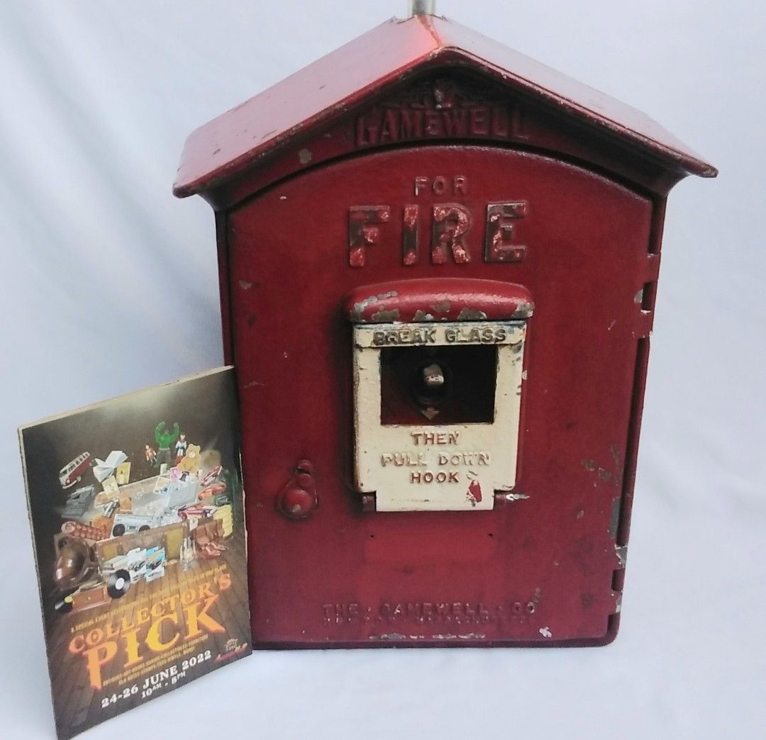 Antik fire alarm box 40s, Hobbies & Toys, Collectibles & Memorabilia ...