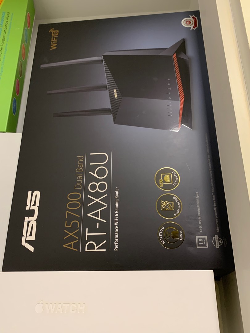 Asus AX5700 gaming router, Computers & Tech, Parts & Accessories ...