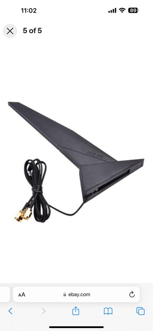 ASUS Wi-Fi 6 2T2R Dual Band Moving Antenna, Computers & Tech, Parts ...