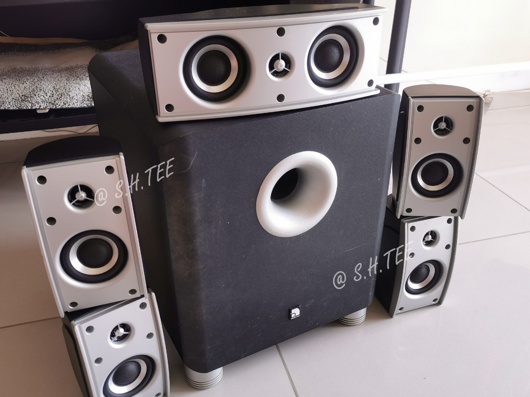 Speaker Audio Pro Cinema Excite 5.1 | EX-S1| EX-C2| EX-SW Hi End System ...