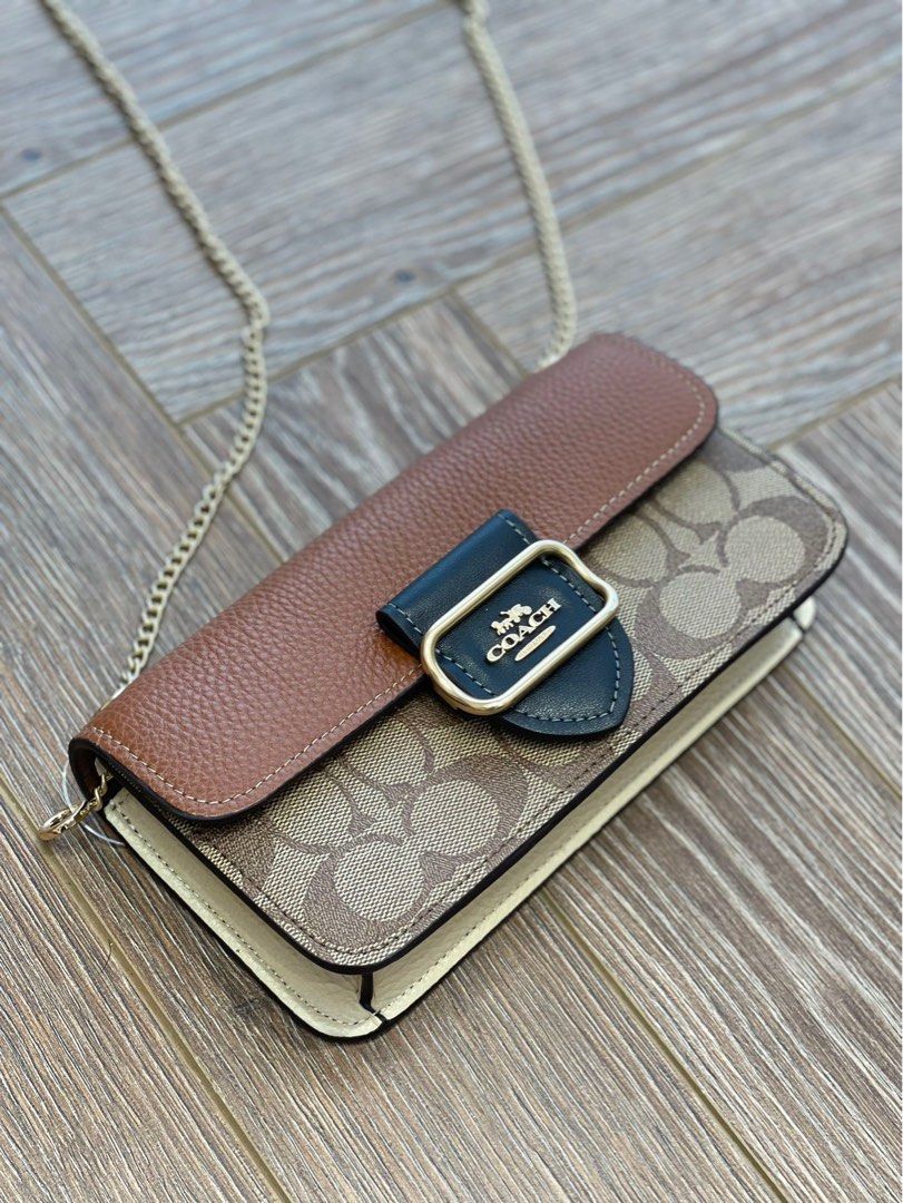 Authentic Coach CF475 CH167 Morgan crossbody bag monogram, Luxury, Bags ...
