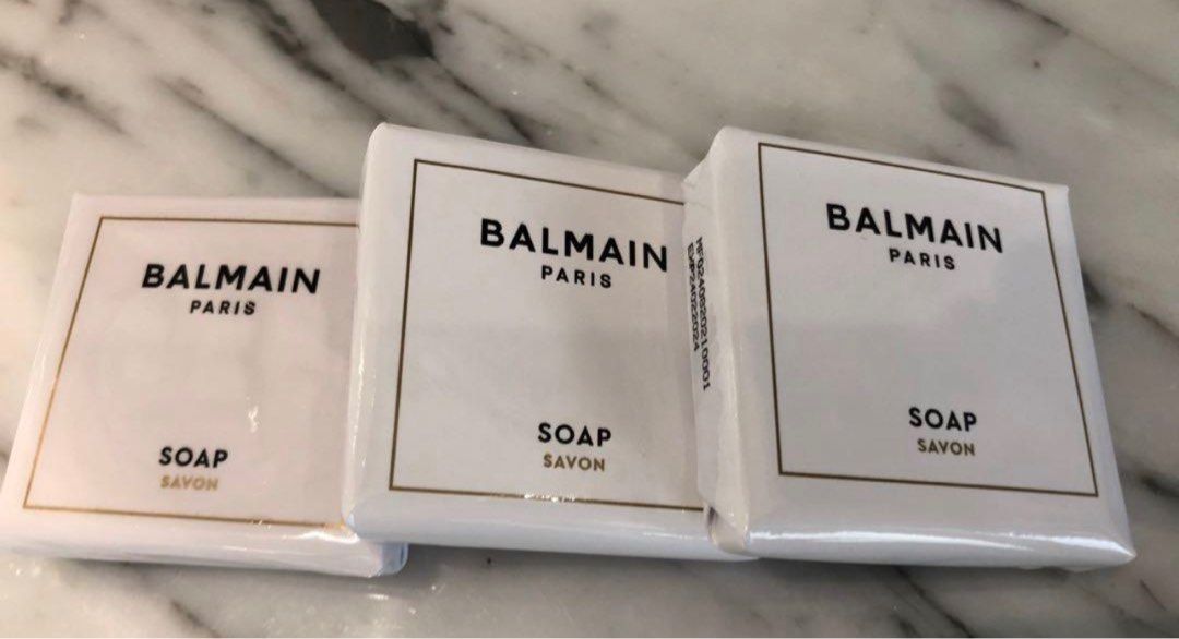 Balmain Paris Bar Soap 30g x 3 units, Beauty & Personal Care, Bath ...
