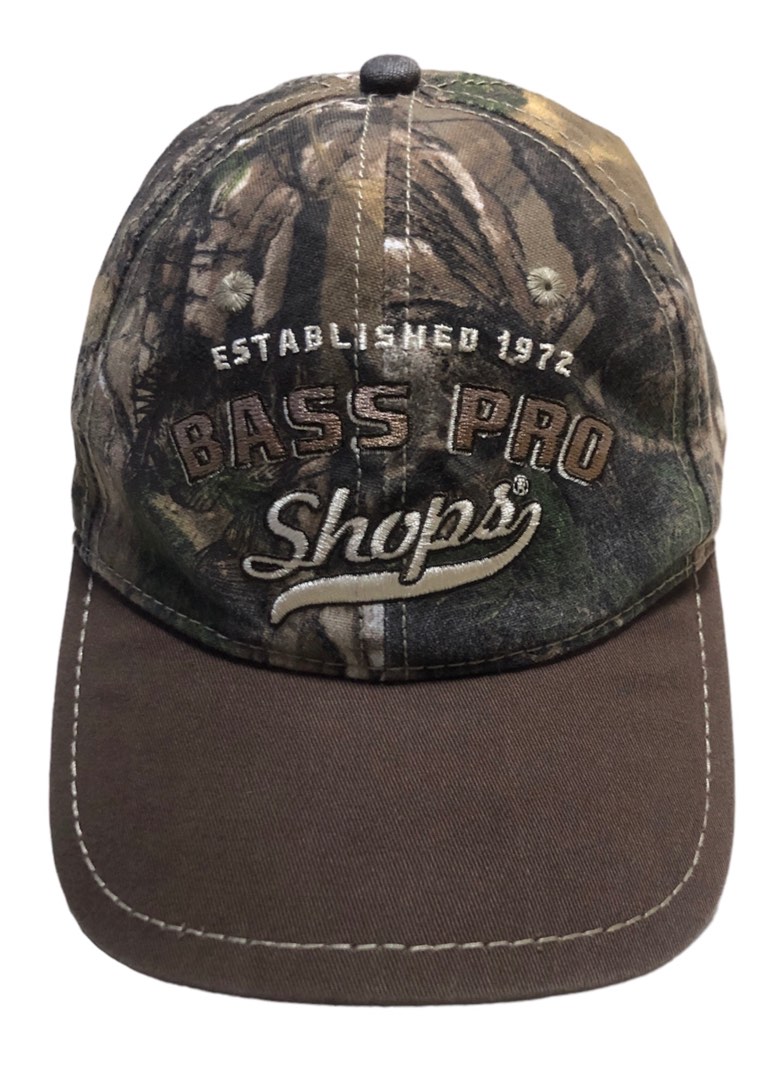 BASS PRO REAL TREE BASEBALL CAP on Carousell