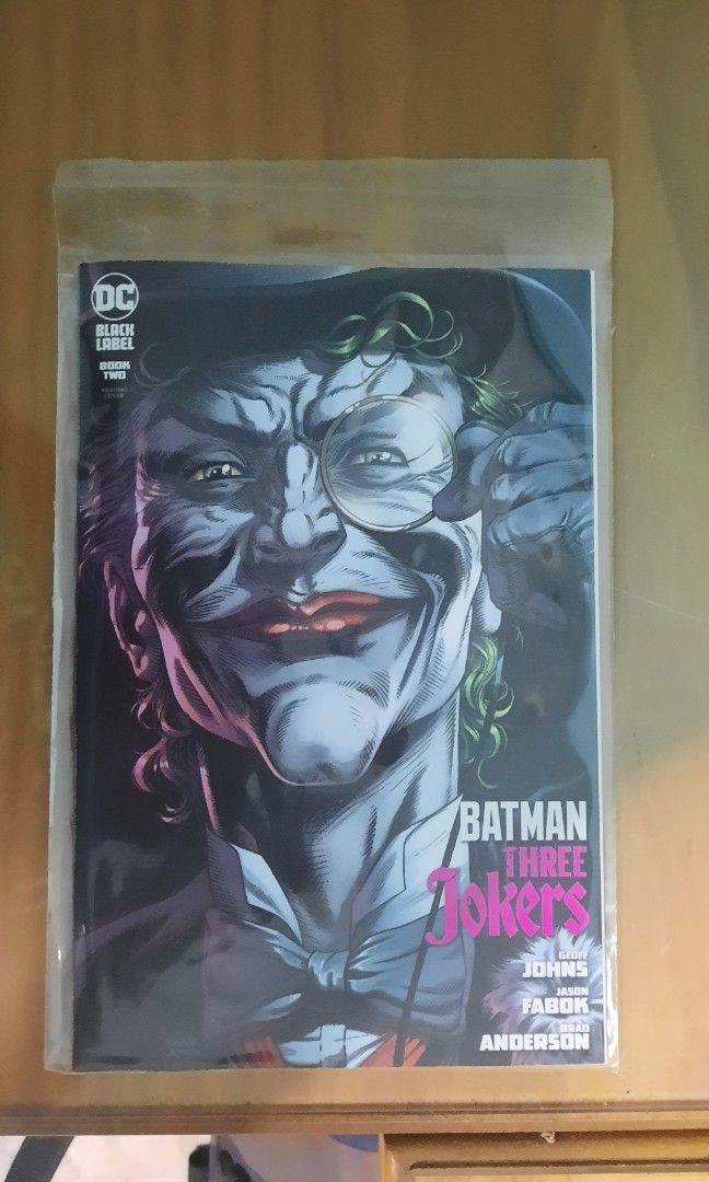 Batman: Three Jokers Book 2 (Monocle Variant Cover), Hobbies & Toys ...