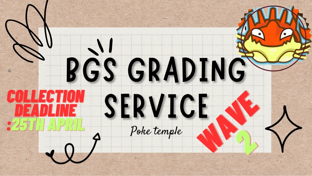 BGS grading service ( wave 2) (installment/pay later), Hobbies & Toys ...