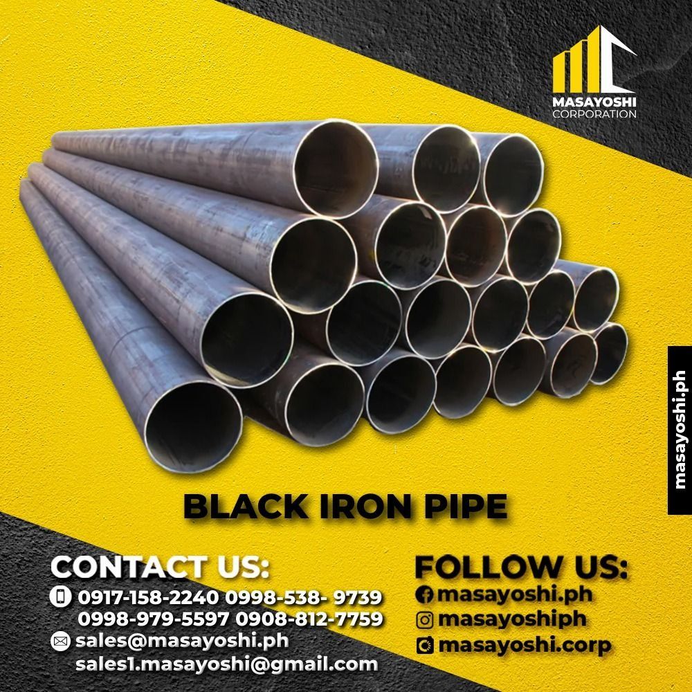 Bi Pipe Sch60 | Black Iron Pipe | Steel | Steel Pipe | Pipe | Piping ...