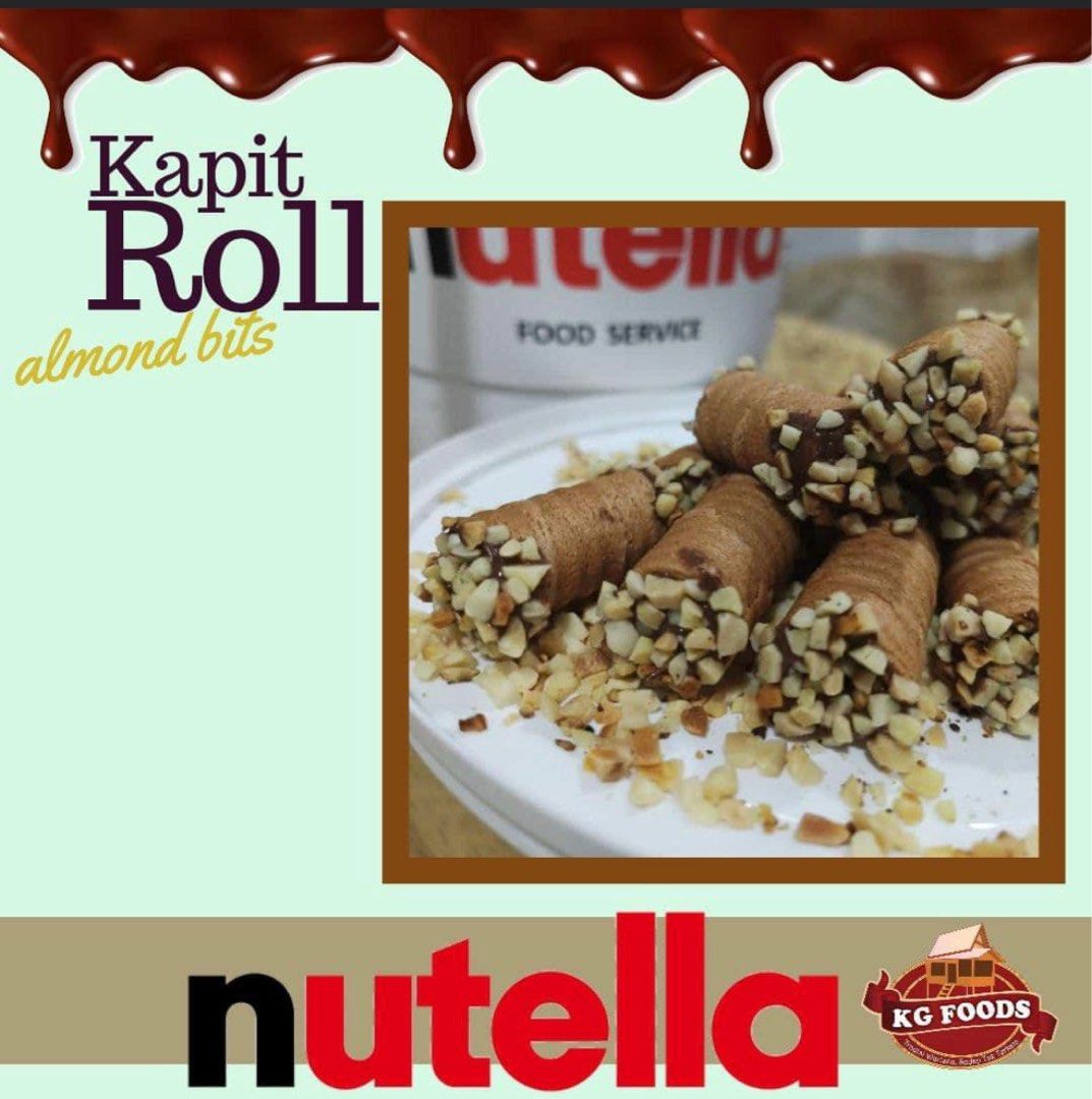 Biscoff And Nutella mini kapit rolls, Food & Drinks, Homemade Bakes on ...