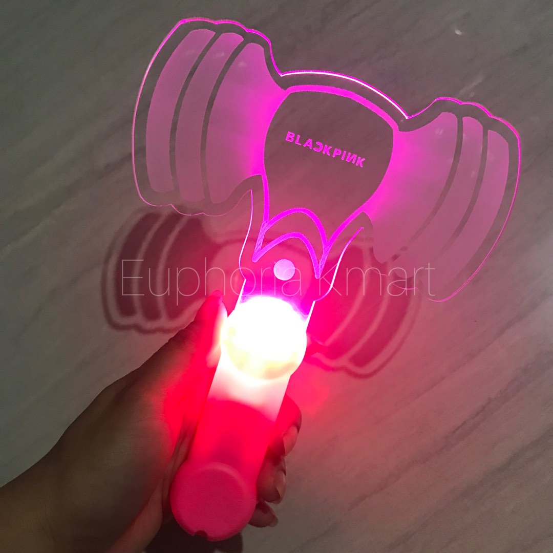 Blackpink Lightstick Acrylic, Hobbies & Toys, Memorabilia ...