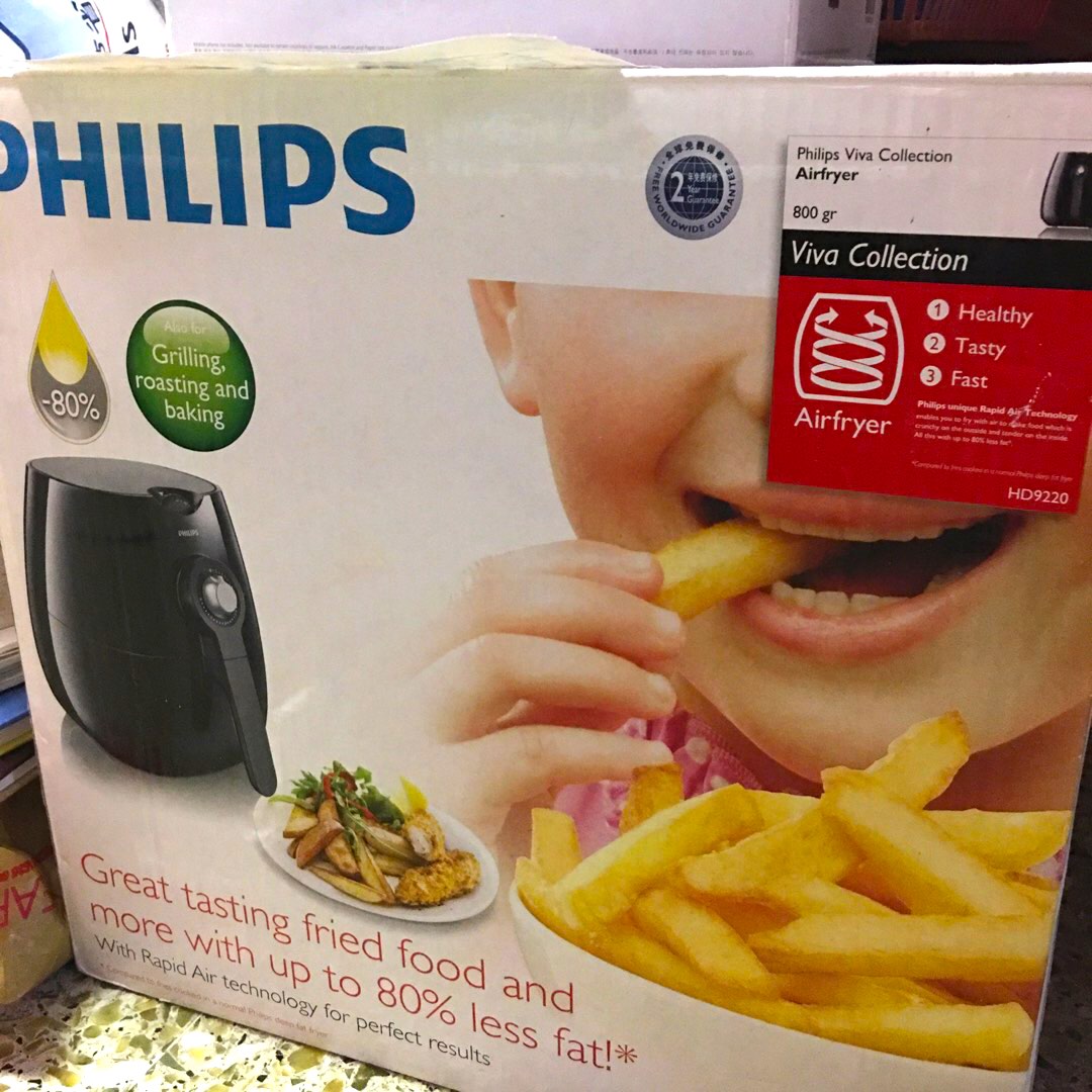 BN Philips HD9220 Airfryer, TV & Home Appliances, Kitchen Appliances, Other Kitchen Appliances ...