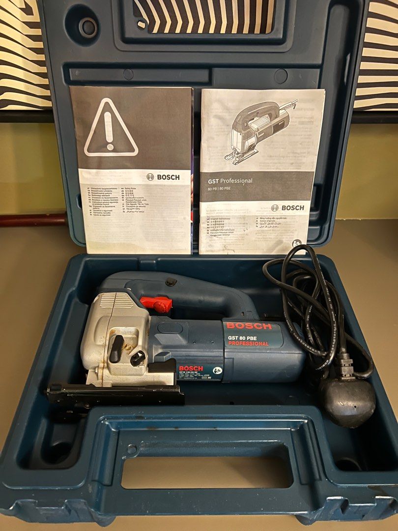 Bosch GST 80 PBE, Furniture & Home Living, Home Improvement ...