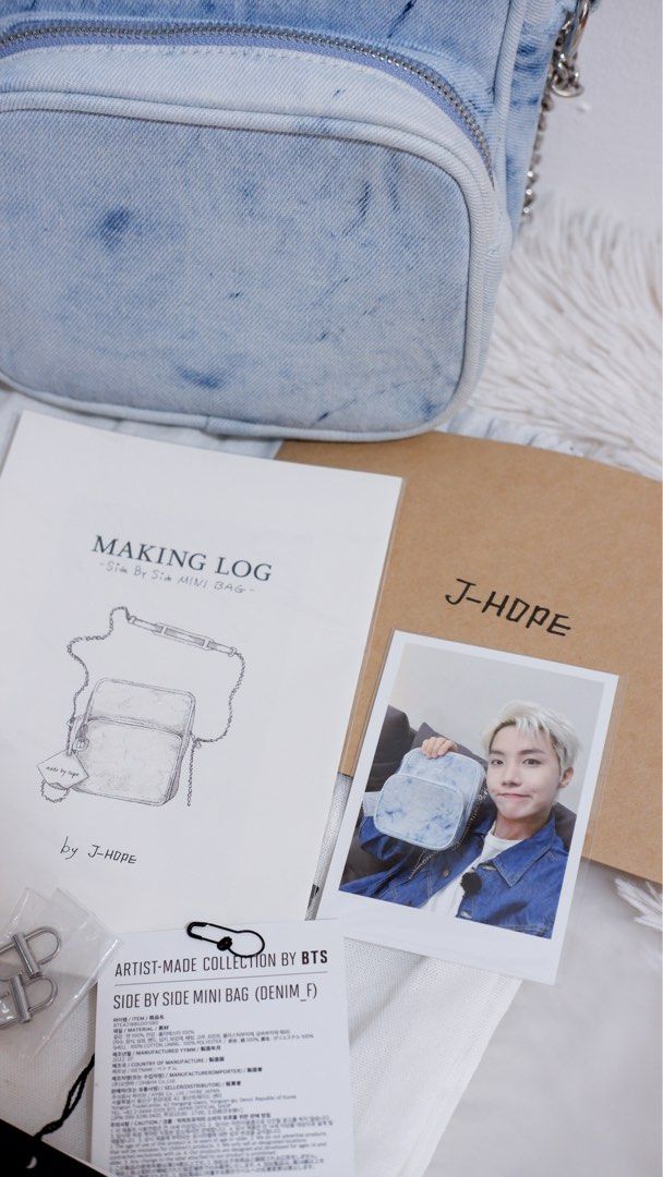 BTS Artist Made Merch Collection JHope side by side mini bag on Carousell