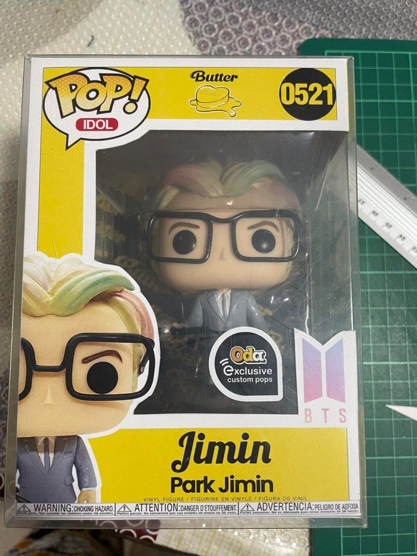 BTS Jimin Butter Rainbow Hair Custom Pop (Created by Oda Exclusive Custom Pops), Hobbies & Toys ...