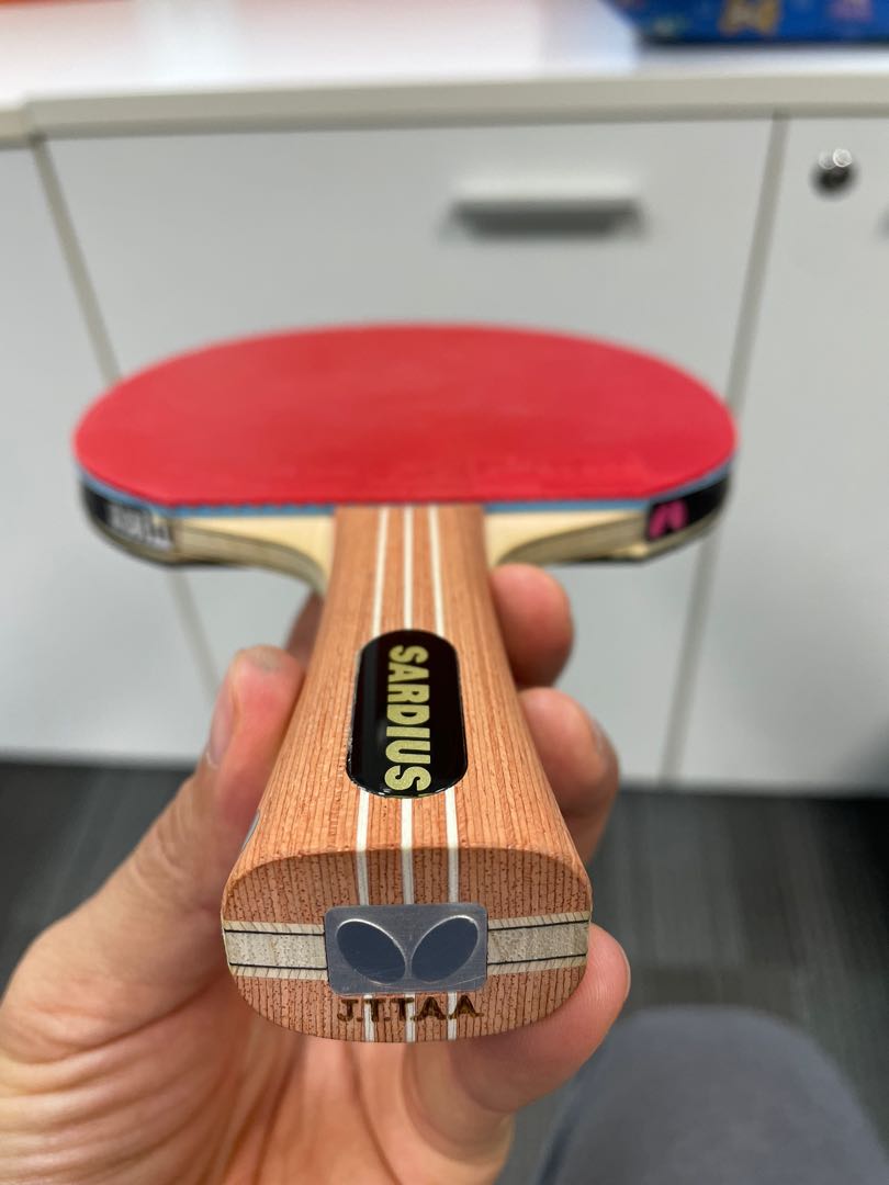 Butterfly racket, Sports Equipment, Sports & Games, Racket & Ball ...