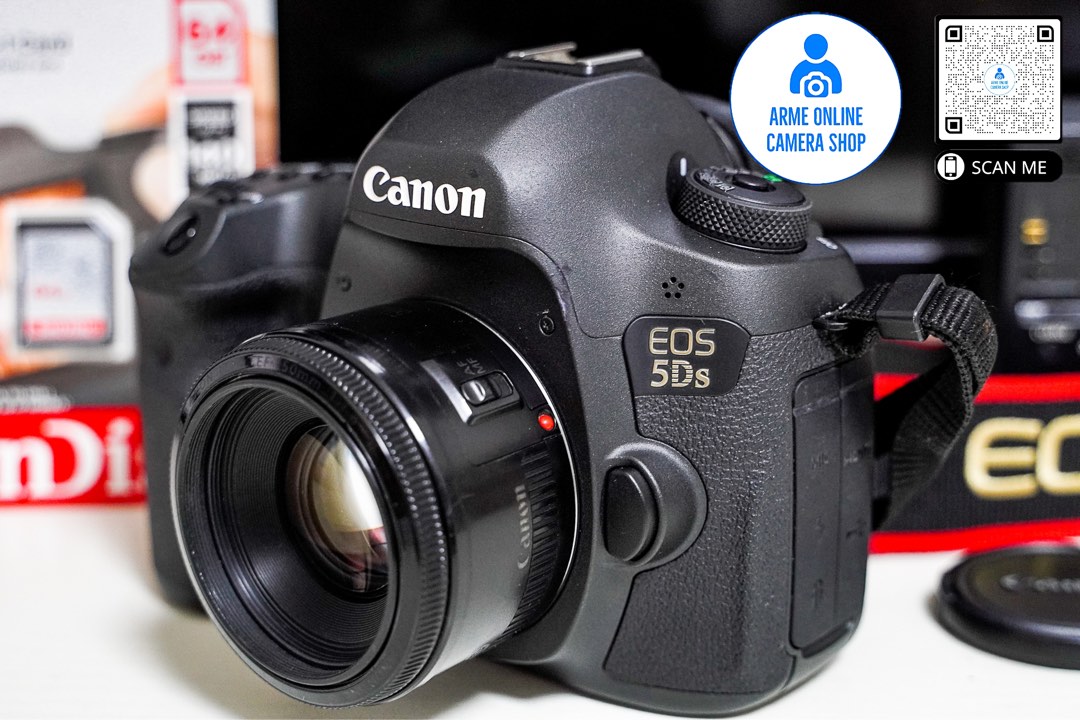 Canon 5Ds (50 Megapixels) Fullframe with Canon 50mm F1.8 II Lens and ...
