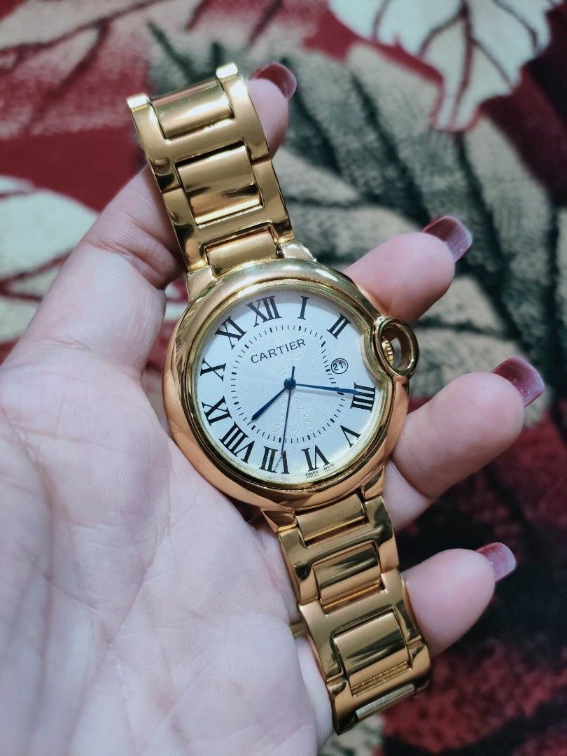 Cartier Japan movement not swiss on Carousell