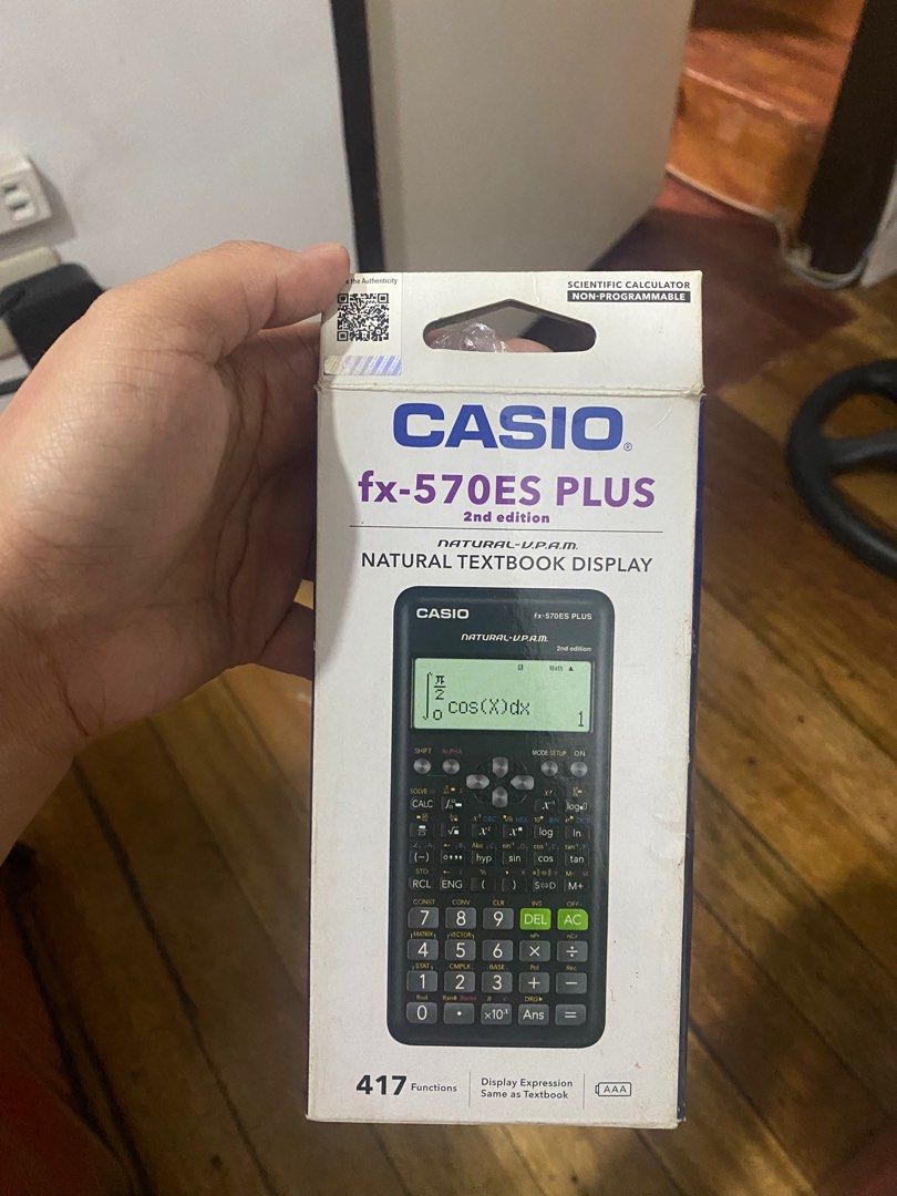 Casio Fx-570ES Plus, Hobbies & Toys, Stationary & Craft, Stationery ...