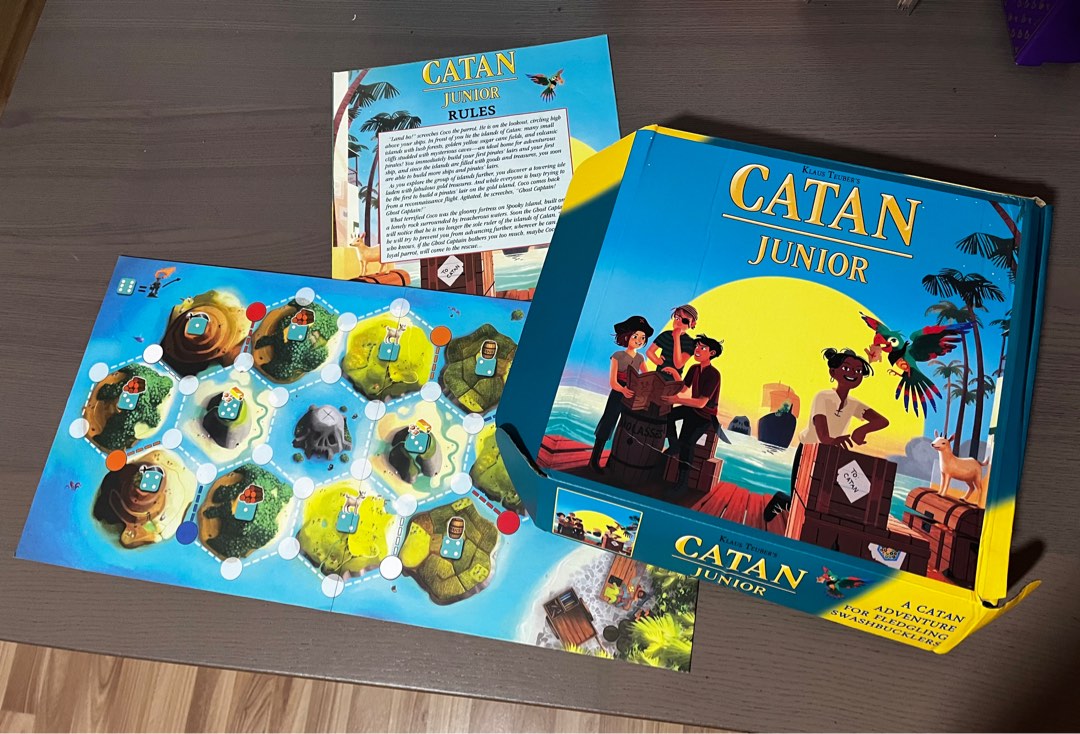 Catan Junior board game, Hobbies & Toys, Toys & Games on Carousell