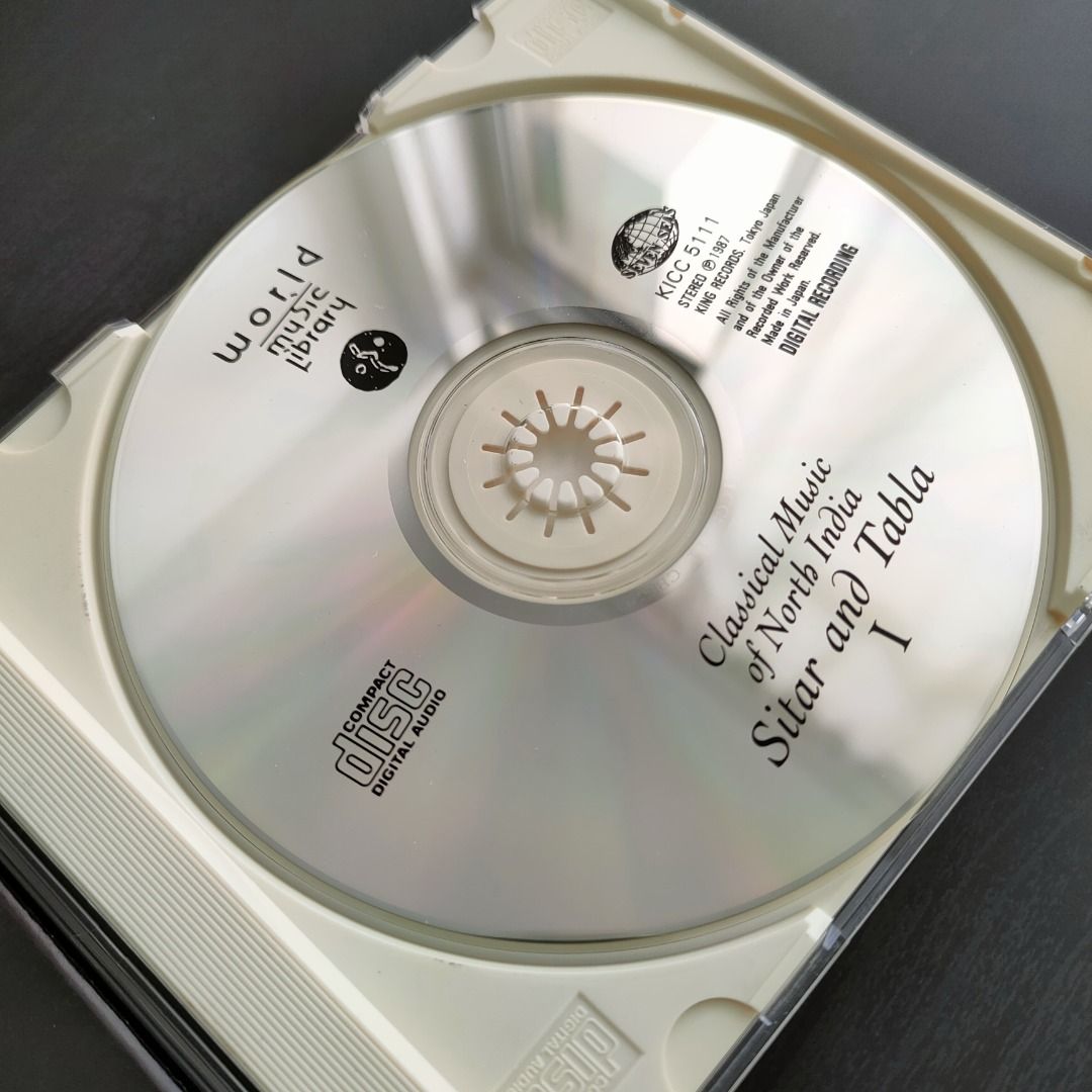 CD / JAP PRESS / CLASSICAL MUSIC OF NORTH INDIA: SITAR AND TABLA ...