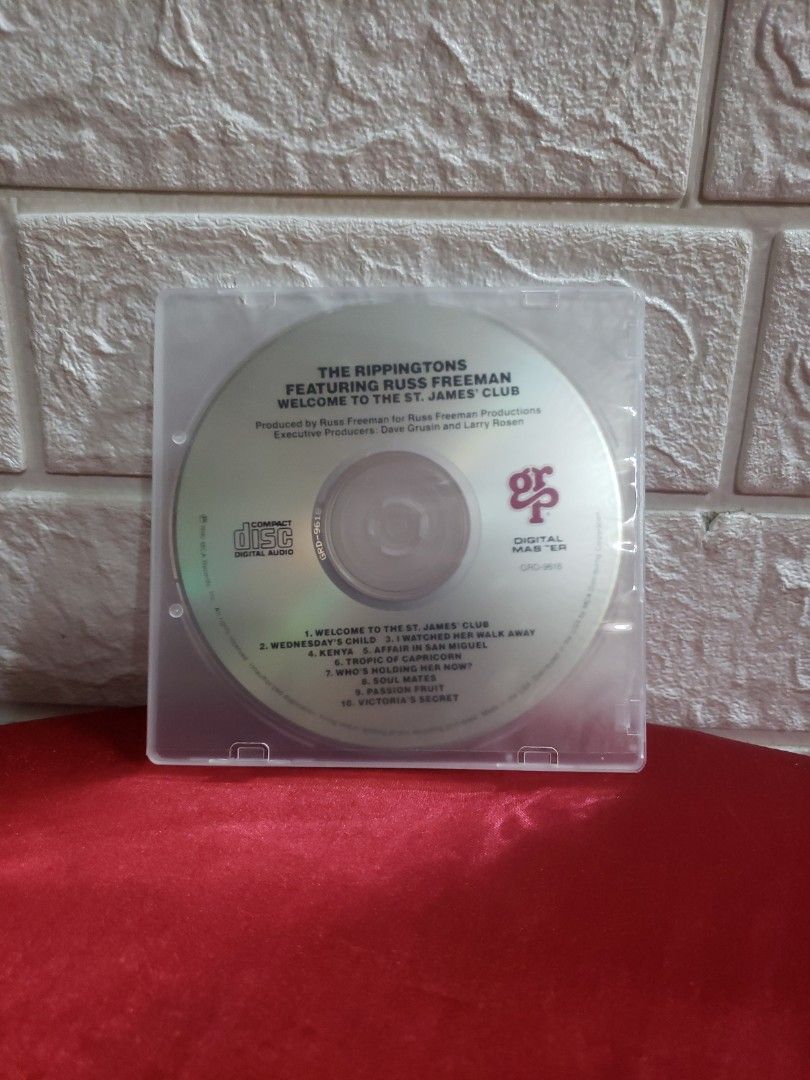 CD JAZZ / 1990 US PRESS GRP - THE RIPPINGTONS featuring RUSS FREEMAN ...