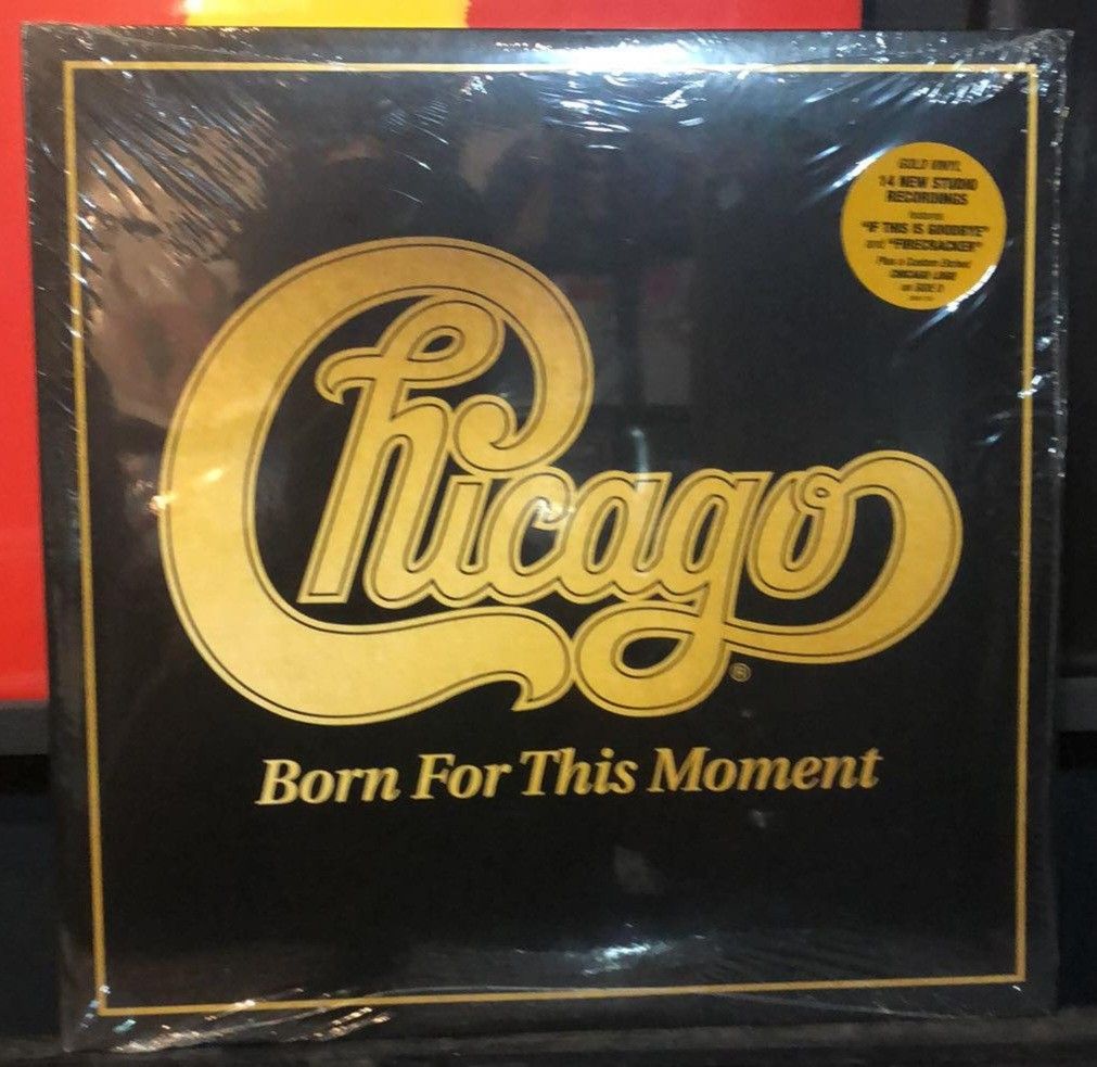 CHICAGO : BORN FOR THIS MOMENT [GOLD VINYL/LP], Hobbies & Toys, Music ...