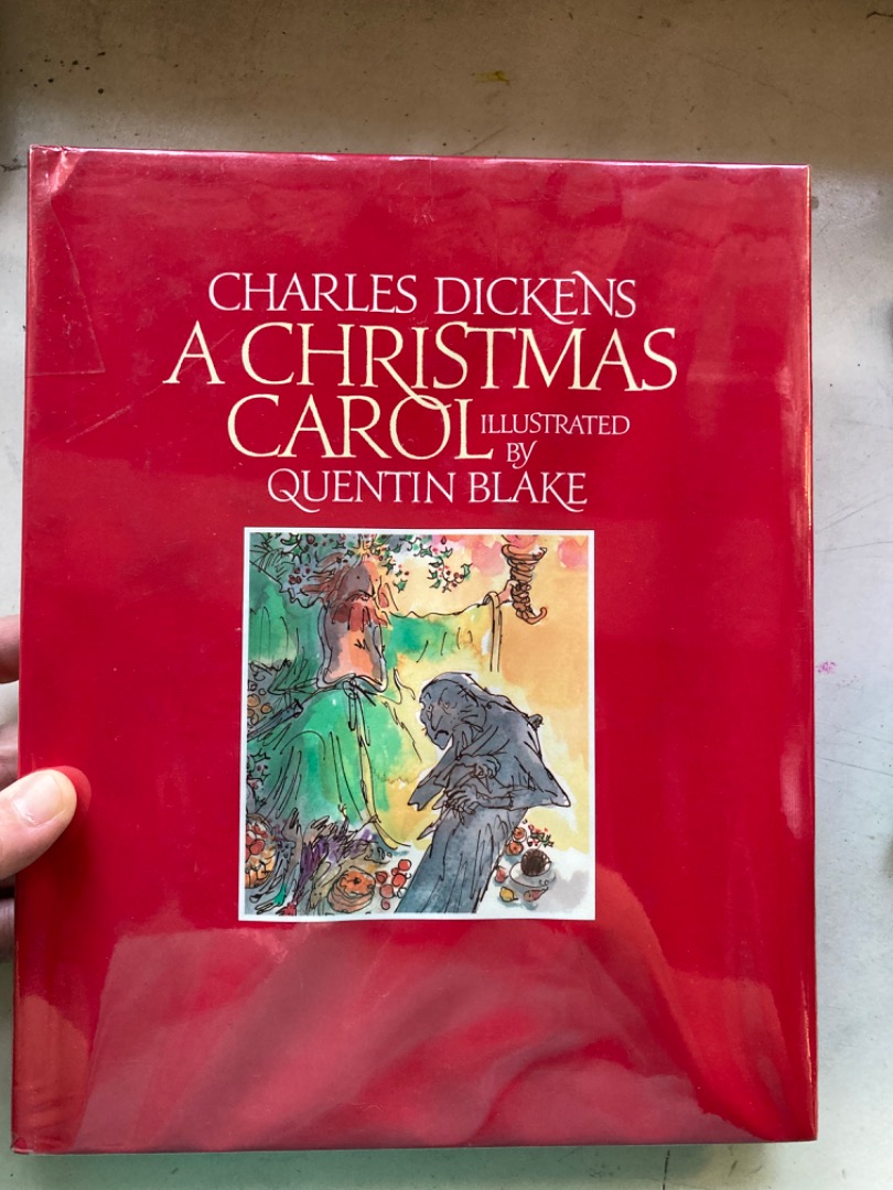 Christmas Carol Quentin Blake edition, Hobbies & Toys, Books ...