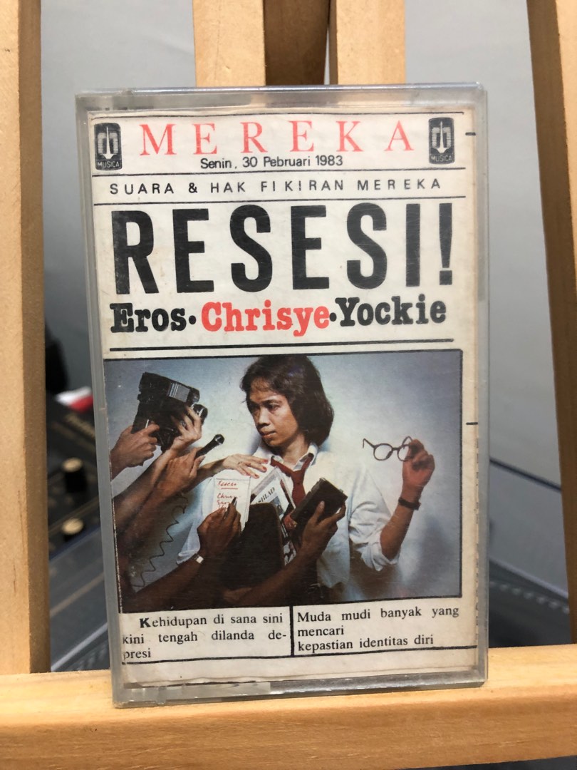 Chrisye kaset cassette, Hobbies & Toys, Music & Media, CDs & DVDs on Carousell