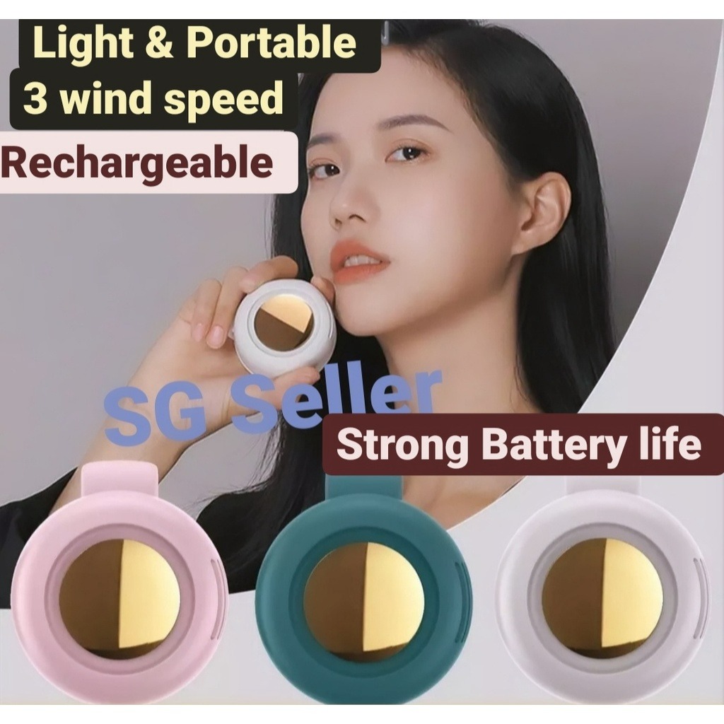Clip Mini 360 Bladless Rechargeable Light High Speed Fan, Furniture ...