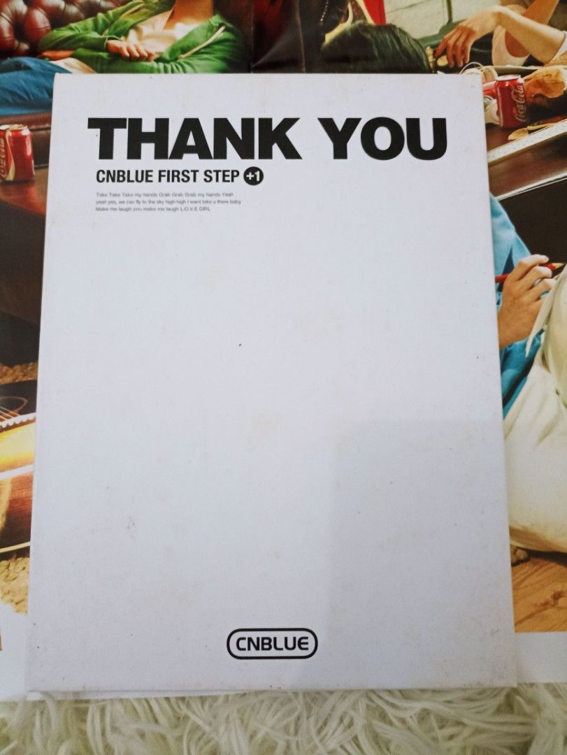 CNBLUE THANK YOU FIRST STEP ALBUM, Hobbies & Toys, Collectibles ...