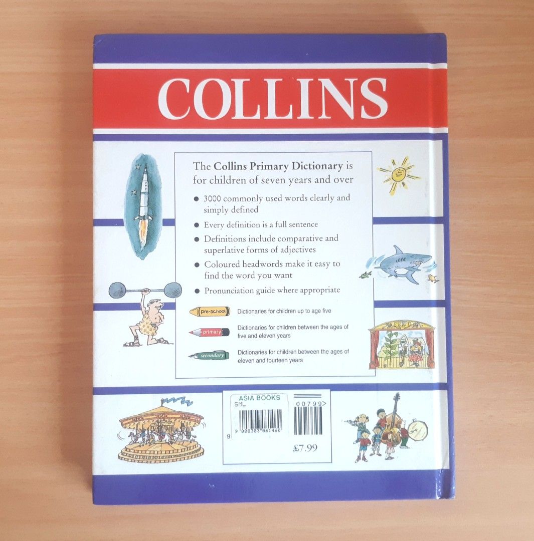 Collins Primary Dictionary, Hobbies & Toys, Books & Magazines ...