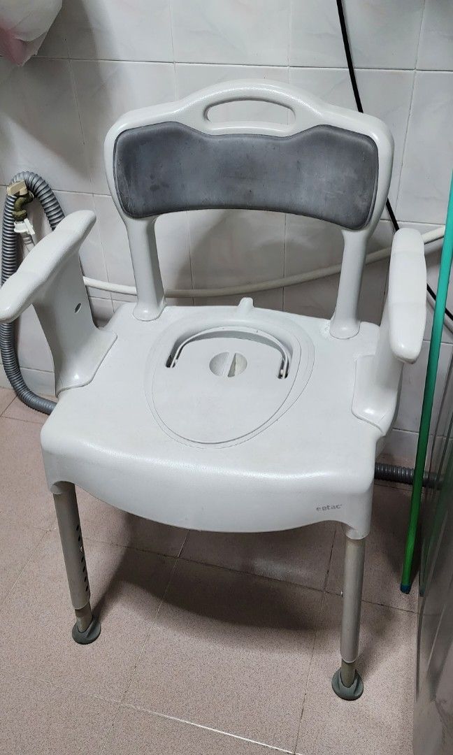 Commode without wheels, Health & Nutrition, Assistive & Rehabilatory ...