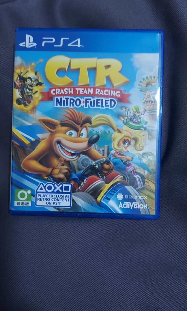 Crash Team Racing CTR PS4, Video Gaming, Video Games, PlayStation on ...